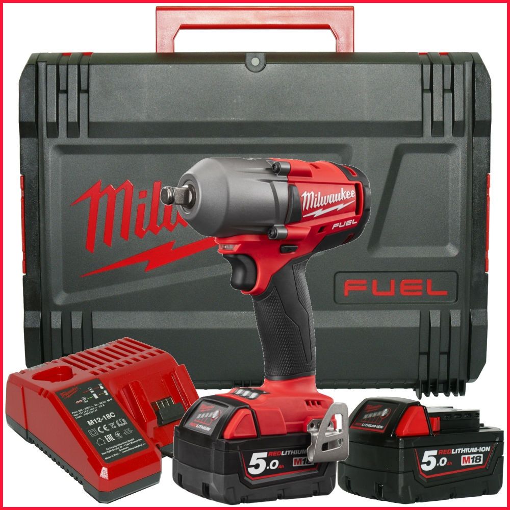 Milwaukee aku pištolj udarni M18 FMTIWF12-502X, 813Nm, 1/2", 18V/5Ah ...